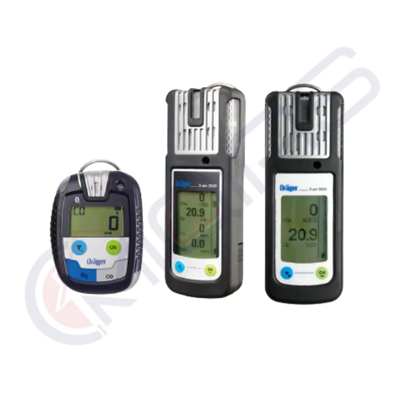 Single & Multi Gas Detectors Drager (6500, X-am 2500, X-am 5000, X ...