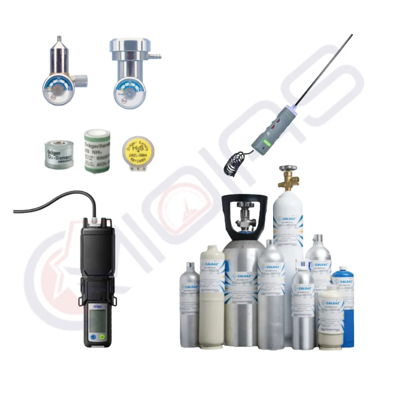 Gas Detectors Accessories (Sensors, Calgaz Gas Cylinder, Regulators ...