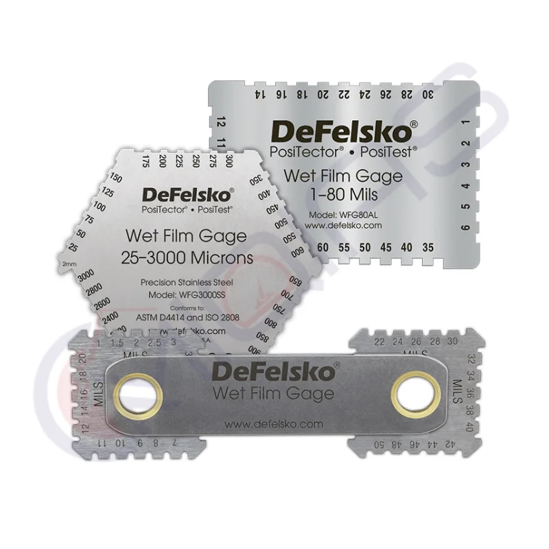 Notched Wet Film Thickness Gauges - MIQIAS.I.I.C.Services Ltd